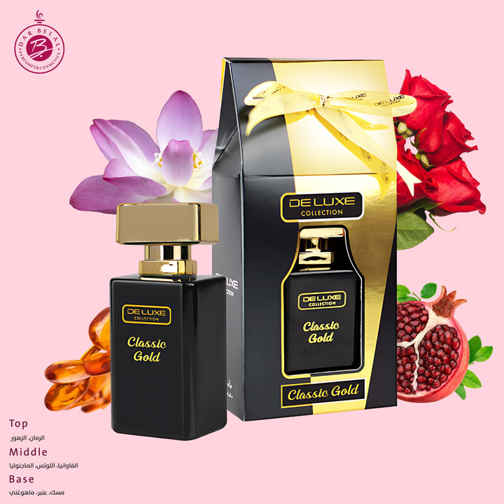 Classic Gold Non Alcoholic Perfume 50 ML - Deluxe Collection By Hamidi ...