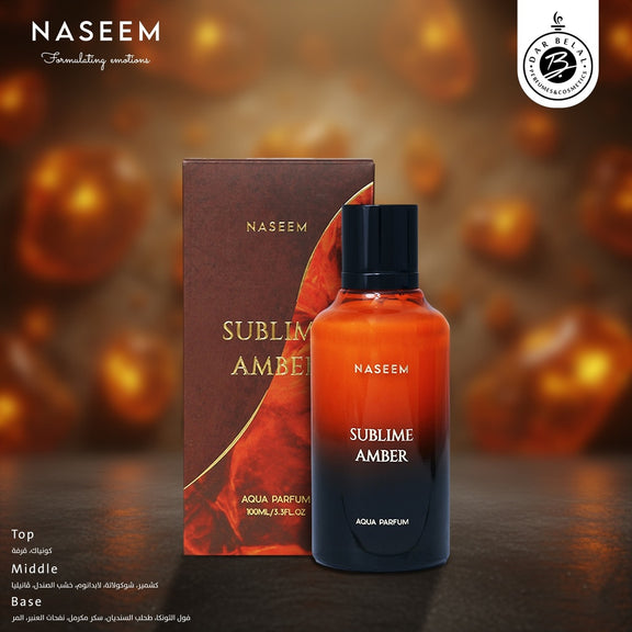 AMBER Non Alcoholic Perfume 100 ML - SUBLIME Collection By Naseem ...