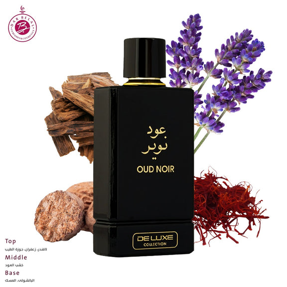 Oud Noir Non Alcoholic Perfume 100 ML - Deluxe Collection By Hamidi ...