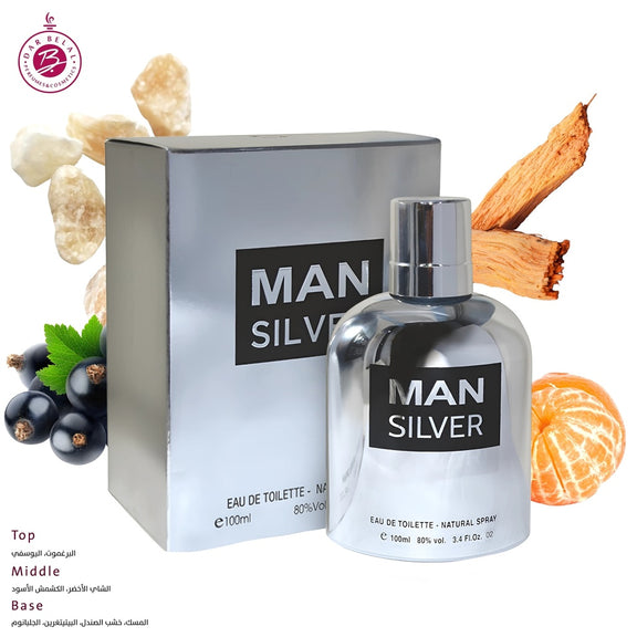 Man Silver Perfume 100 ML - Man Metalic Collection By Bernard Dimitri ...